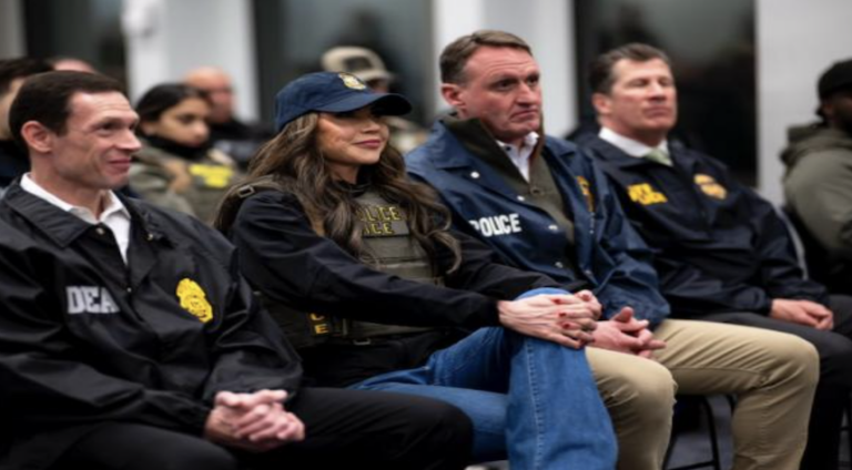 DHS Chief Noem Teams Up with Feds for NYC Immigration Raids - American ...