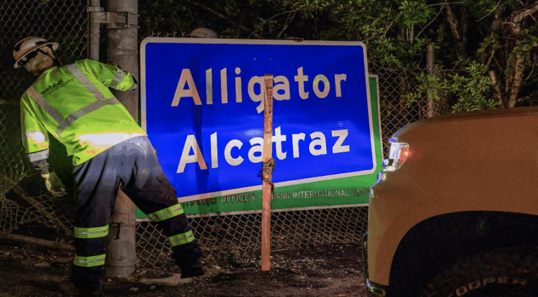 Detained Migrants Transferred to Controversial ‘Alligator Alcatraz ...